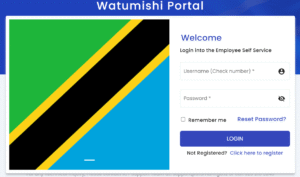 ESS Utumishi Go Tz Login And Registration (Watumishi Portal)